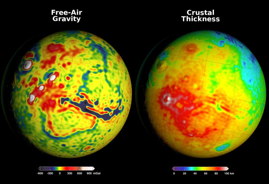 Tähdet ja avaruus: Marsin kuorikerros saattaa olla huokoista